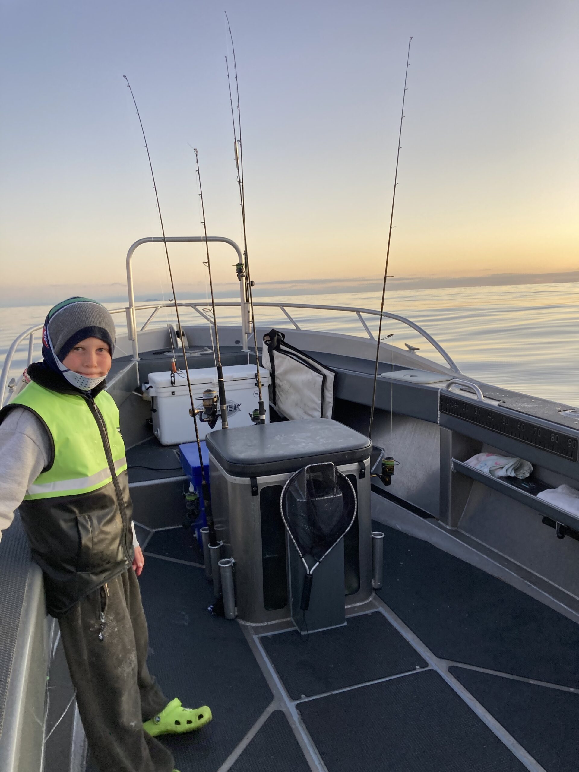 Hamish and his adventure ready custom 650 Tiller Monohull - Kingfisher ...